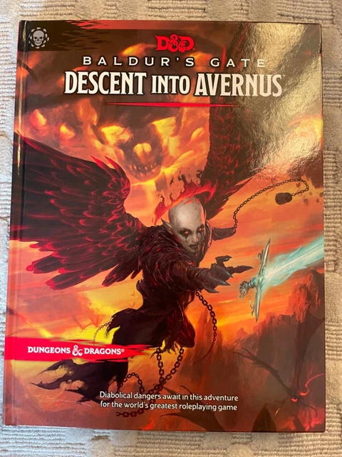 Baldurs Gate Descent Into Avernus Dungeons And Dragons Libro 5e Eur 29 6517