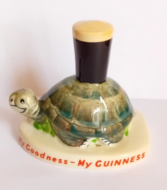 VINTAGE CARLTON WARE My Goodness My Guinness Tortoise Figurine ...