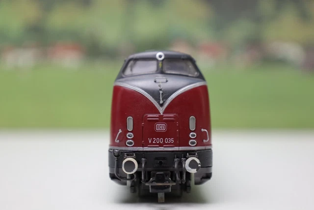 ROCO H0 DIESELLOK BR V200 035 der DB Wechselstrom ohne Ovp Nr.5798 EUR ...