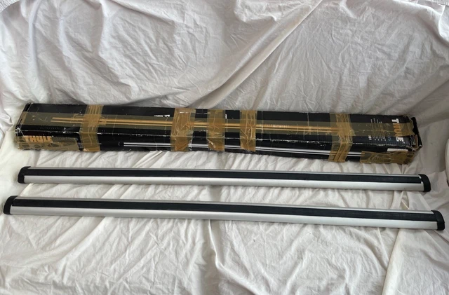 THULE 861 AERO Roof Bars 120cm Pair - complete with end caps £19.00 ...