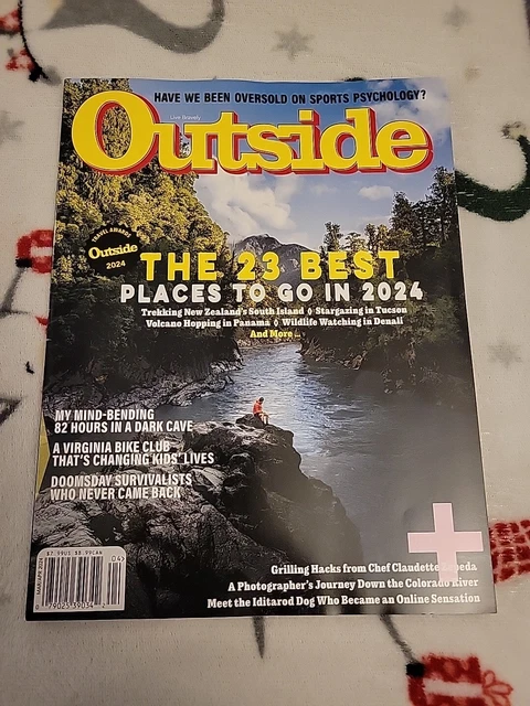 OUTSIDE MAGAZINE APRIL 2024 Best Places to Go £1.40 - PicClick UK