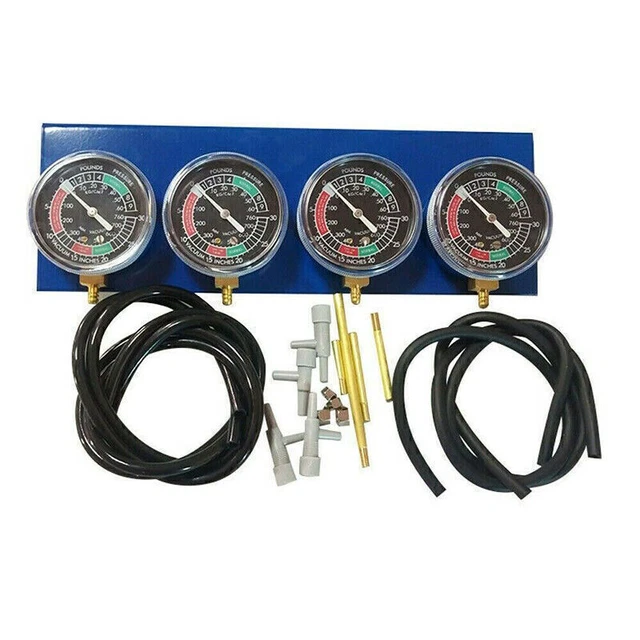 MOTORCYCLE CARB CARBURETOR Fuel Vacuum Synchronizer Tool Balancer Gauge ...
