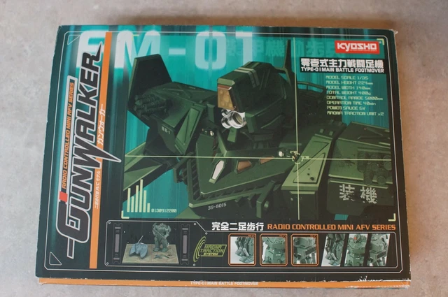 KYOSHO GUNDAM WALKER FM-01 Main Battle Footmover RC Walking Mech $174. ...