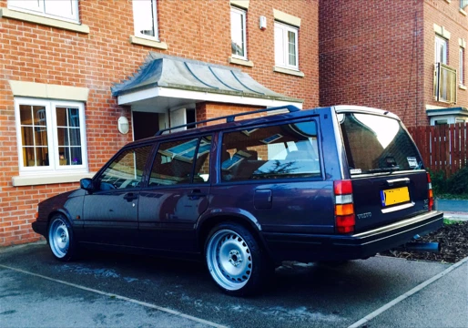 VOLVO BANDED STEEL wheels, 17inch, 5x108, Ford, Peugeot, Jaguar stance ...