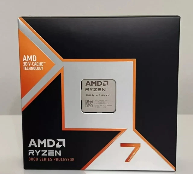 AMD RYZEN 7 9800X3D AM5 Processor 🔥Brand NEW Fast Shipping📦 £594.95 ...