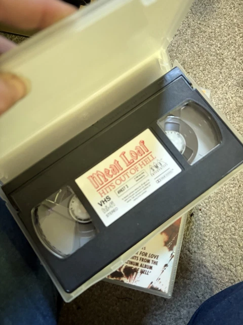 VINTAGE MEAT LOAF - Hits Out of Hell - PAL VHS Video Tape £1.17 ...