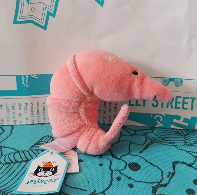 JELLYCAT CELEBRATION CRUSTACEAN Shrimp with Tag £20.00 - PicClick UK