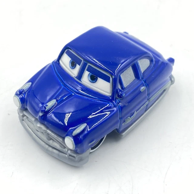 DISNEY PIXAR CARS Mini Racers Doc Hudson Diecast Toy Mattel 1" Blue ...