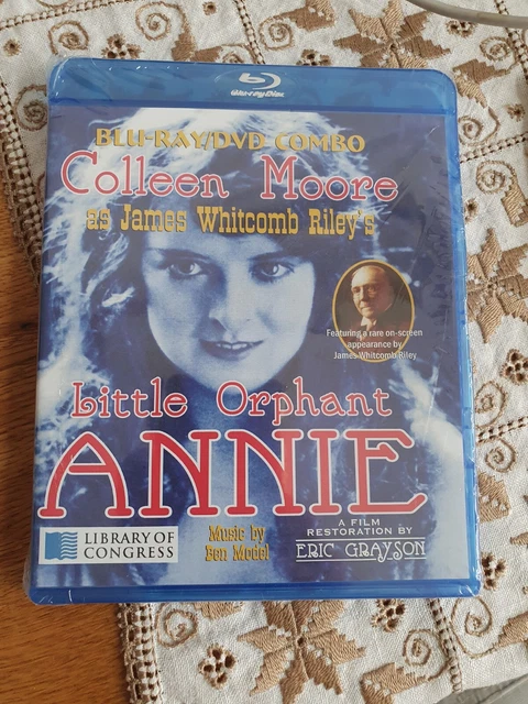LITTLE ORPHANT ANNIE (1918) Bluray DVD Combo US Import Colleen Moore ...