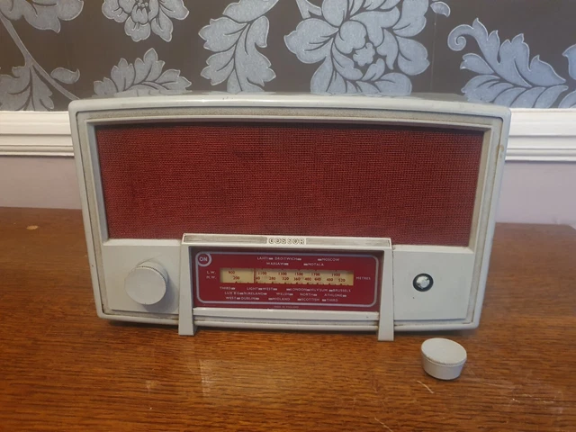 VINTAGE COSSOR MODEL 512F VALVE RADIO 1950s £60.00 - PicClick UK