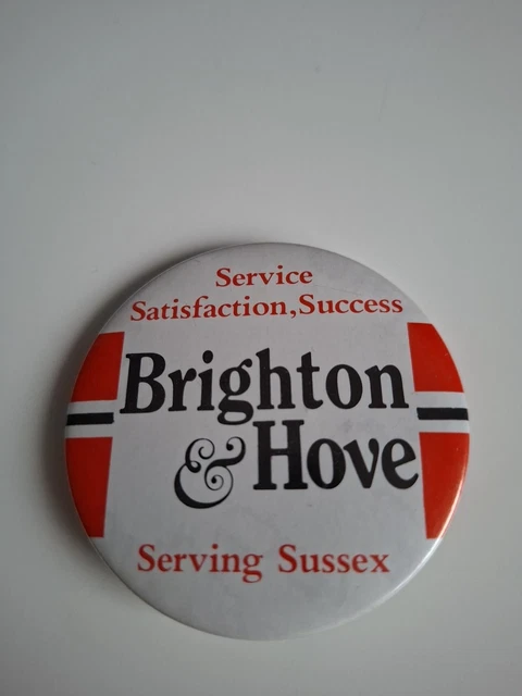 BRIGHTON & HOVE Bus Badge. Bus Transport Badge £2.24 - PicClick UK