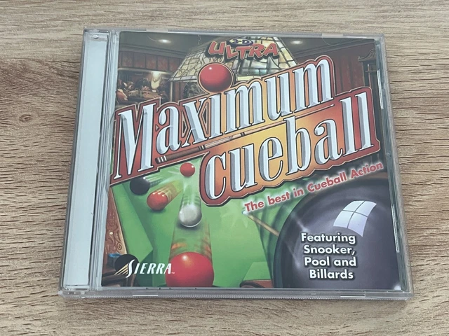 3D ULTRA MAXIMUM Cueball for PC CD-ROM by Sierra, 2000 - Rare - VGC £9. ...