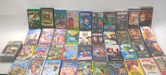 ASSORTED BUNDLE X41 VHS Tapes Films Various Titles Job Lot Retro Rated ...