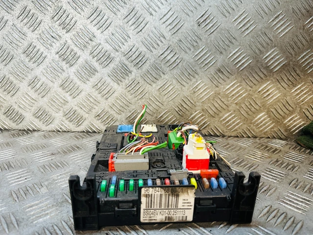 2013 CITROEN BERLINGO Mk2 Bsi Body Control Module Fusebox 967847688001 ...