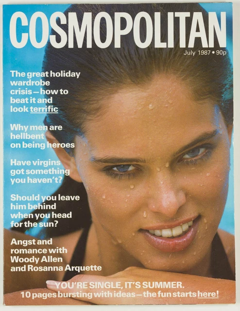 RENEE SIMONSEN ROSANNA ARQUETTE Woody Allen GREG GORMAN Cosmopolitan ...