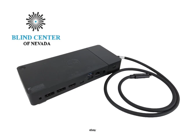 DELL WD19TB (K20A) Thunderbolt 3 USB-C Docking Station K20A001 Tested ...