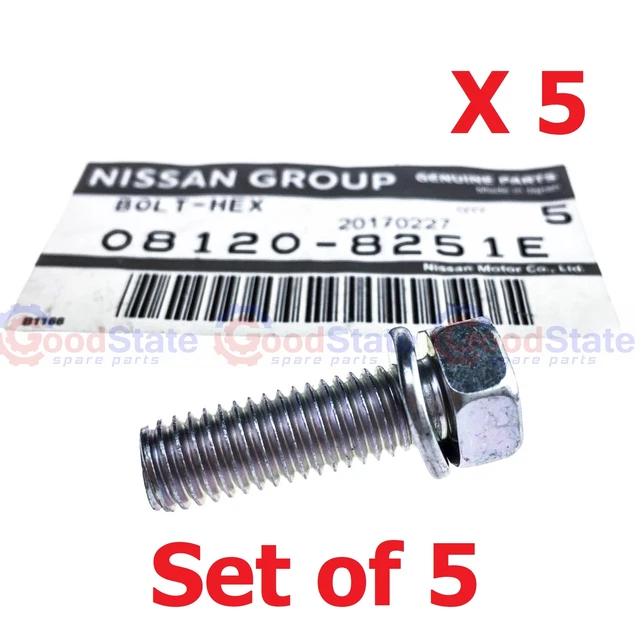 GENUINE NISSAN 350Z Z33 370z Z34 Civilian W41 Elgrand E50 Bolt w Lock ...