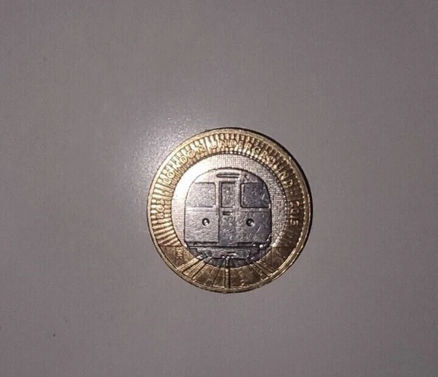 LONDON UNDERGROUND TRAIN (2013) 2 TWO POUND COIN Circulated £4.50 ...