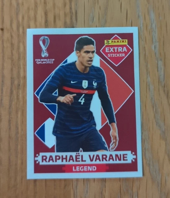 PANINI WORLD CUP 2022 Extra Sticker Raphael Varane £4.58 - PicClick UK