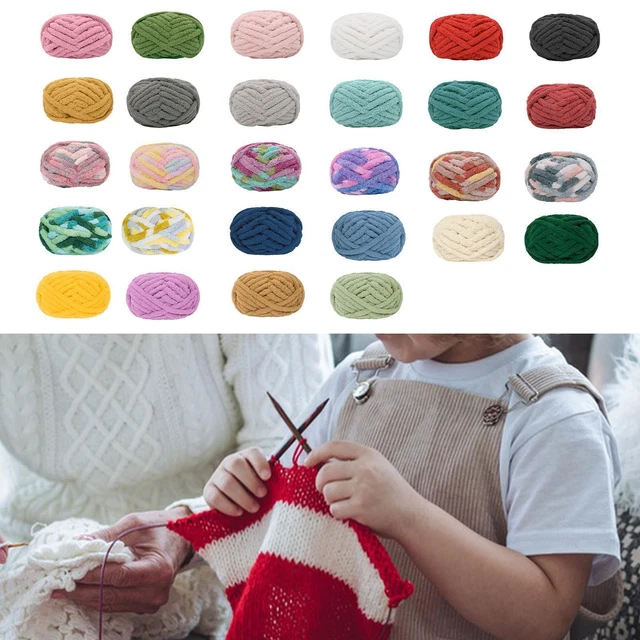 DICKES, GROBES GARN, Jumbo-Garn zum Stricken, für die Herstellung von ...