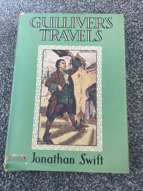 GULLIVER'S TRAVELS JONATHAN Swift 1952 Hardback Book J M Dent & Sons ...