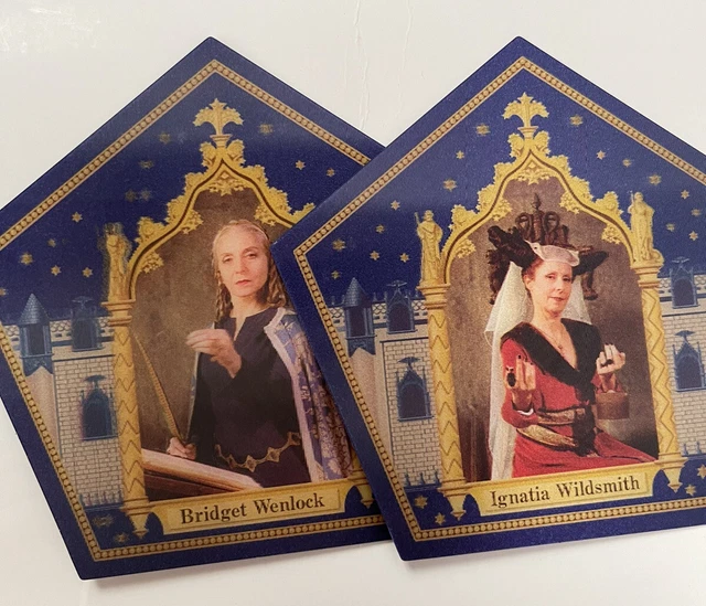 NEW HARRY POTTER chocolate frog card Bridget Wenlock & Ignita Wildsmith ...
