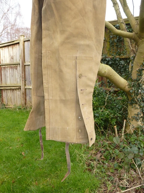 WW2 BRITISH ARMY Dispatch Despatch Rider waterproof Leggings £30.00 ...