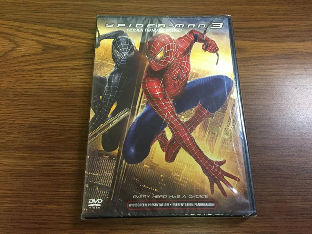 SPIDER-MAN 3 (DVD) James Franco, Tobey Maguire, Kirsten Dunst, Topher ...