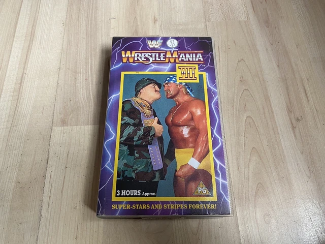 WWE / WWF Wrestlemania 7 VHS - Rare £5.00 - PicClick UK