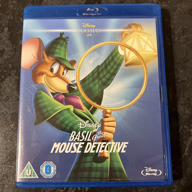 BASIL THE GREAT Mouse Detective Blu Ray Disney Classic 26 £5.00 ...