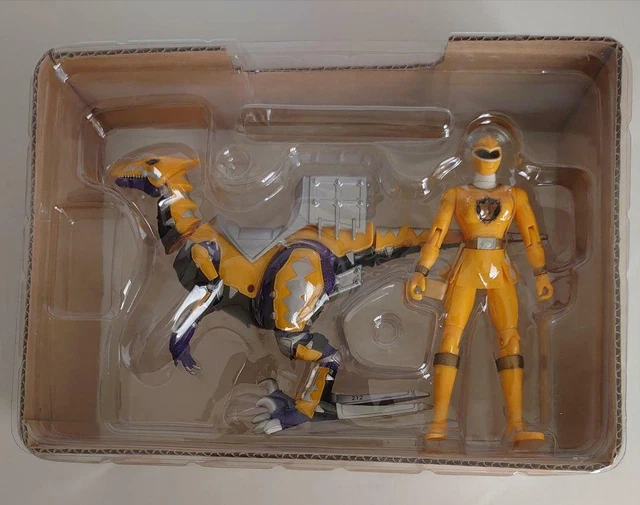 POWER RANGERS SENTAI Dino Thunder ABARANGER AbareYellow & Yellow Raptor ...