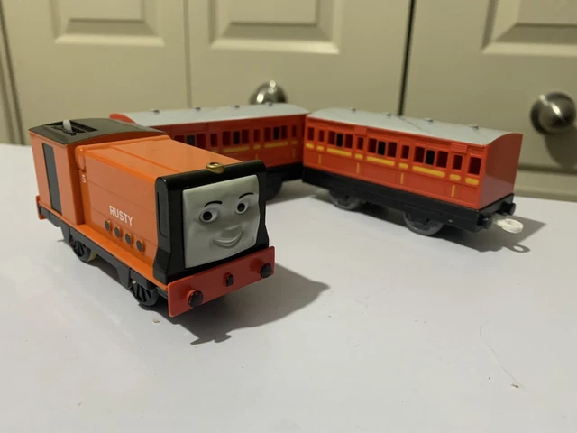 THOMAS AND FRIENDS 'Rusty' Trackmaster TOMY Plarail With Complete Set ...
