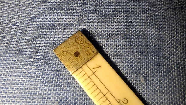 OUTIL ANCIEN DEMI Metre Pliant En Os? (6,4Cm) EUR 35,00 - PicClick FR