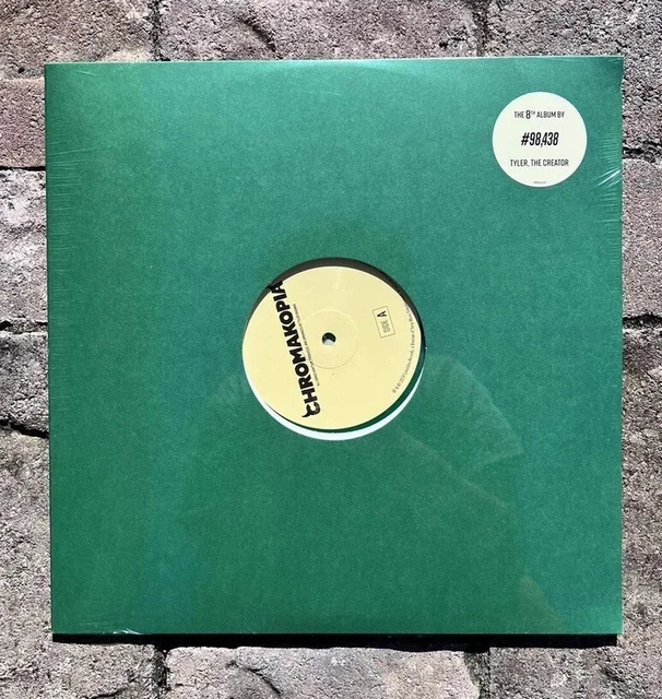 TYLER THE CREATOR CHROMAKOPIA LIMITED DOUBLE GREEN VINYL #98,438 M Test ...