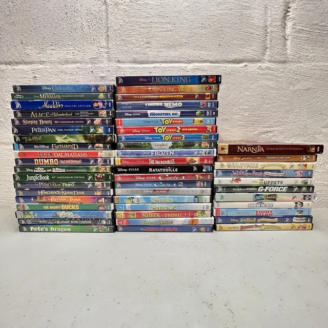 DISNEY DVD LOT of 50 classic Disney movies £82.40 - PicClick UK