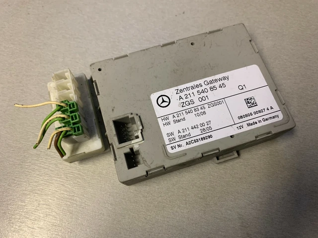 ORIGINAL MERCEDES BENZ MB W211 Zgw Central Gateway Control Unit ...