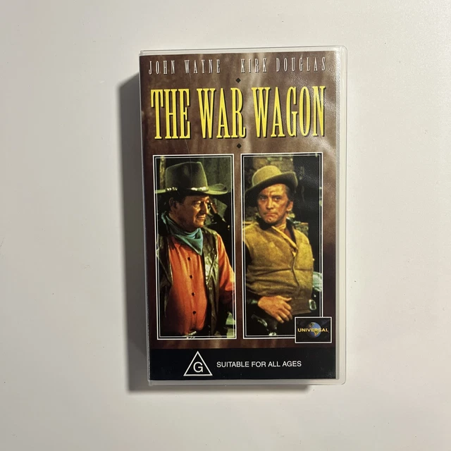 THE WAR WAGON (VHS, 1969) John Wayne Kirk Douglas Bruce Cabot $6.64 ...