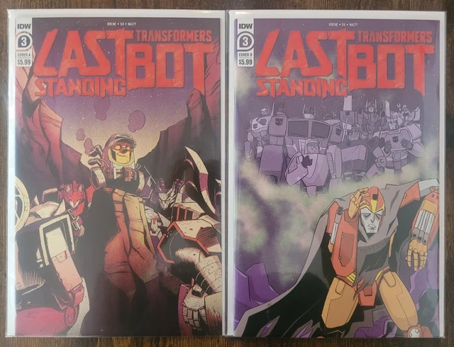 TRANSFORMERS LAST BOT STANDING #3 Cover A & B IDW Comics 2022 EUR 14,71 ...