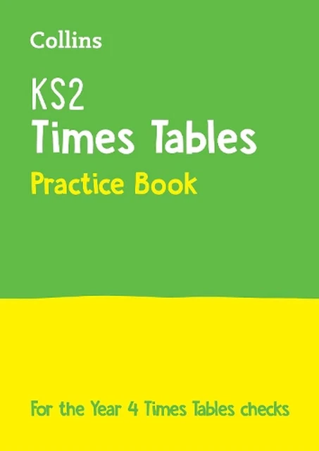 KS2 TIMES TABLES Practice Workbook: For the 2025 Tests by Collins KS2 ...