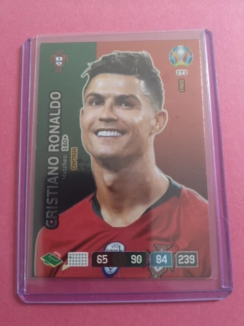 CRISTIANO RONALDO PORTUGAL Carte Foot Panini #273 Euro 2020 EUR 10,00 ...