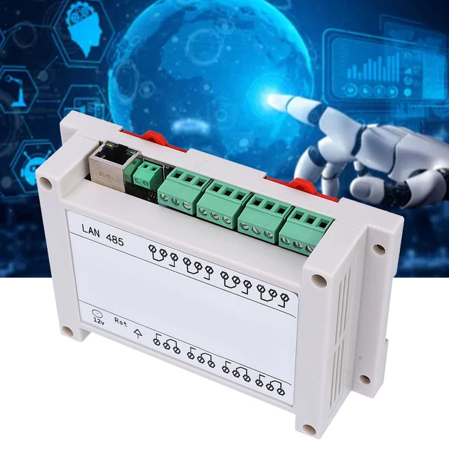 RJ45 TCP/IP MODULO controller remoto switch relè 8 canali 250 V/AC 10A ...