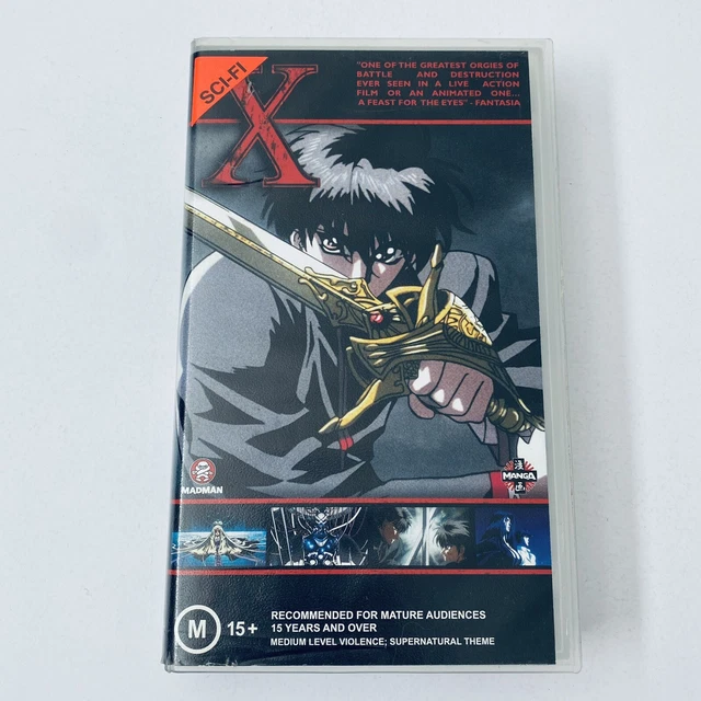 X (VHS, 1996) Madman Manga Anime Rare OVA Video Tape + Free Postage $40 ...
