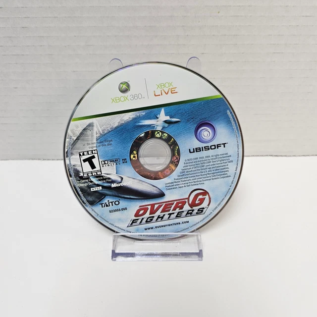 OVER G FIGHTERS Xbox 360 DISC ONLY (Microsoft) Tested RESURFACED $2.00 ...