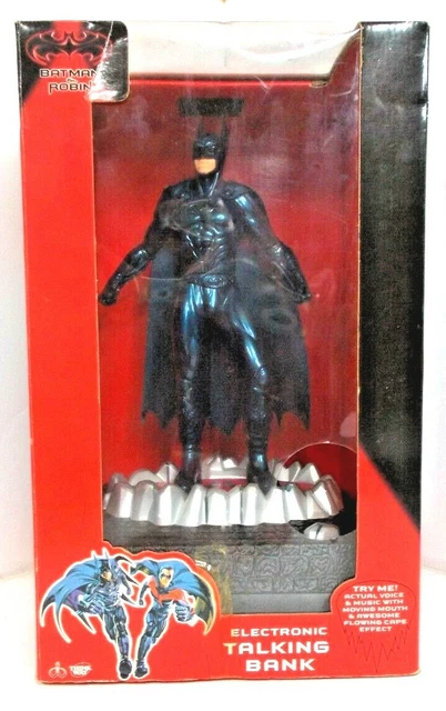BATMAN & ROBIN Electronic Talking Bank Vintage 1997 $13.86 - PicClick CA