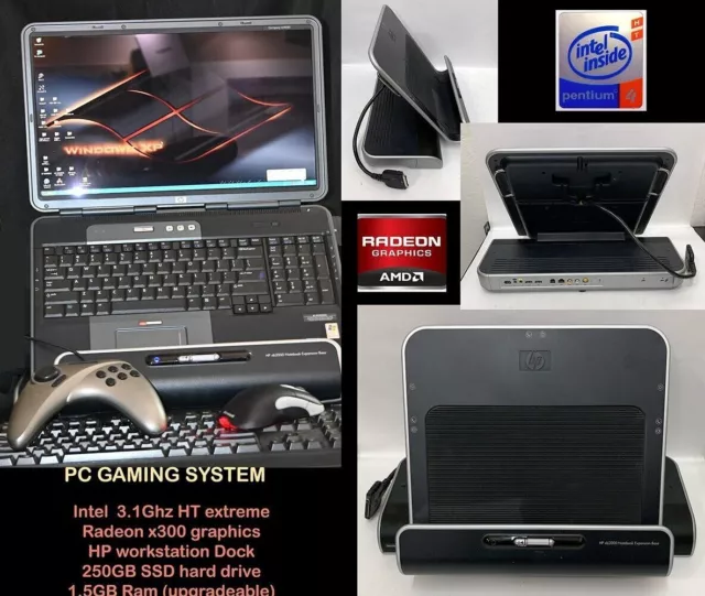 HP P4 3.1GHZ RETRO GAMING Alienware Performance 5x4 FORMAT+ w/ SSD ...