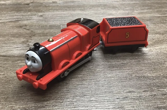 FISHER PRICE THOMAS And Friends Trackmaster James With Coal Tender ...