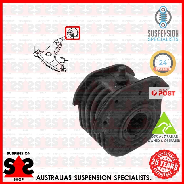 LOWER FRONT AXLE Mounting, Control/Trailing Arm Suit MITSUBISHI Lancer Vi EUR 26,17 - PicClick FR