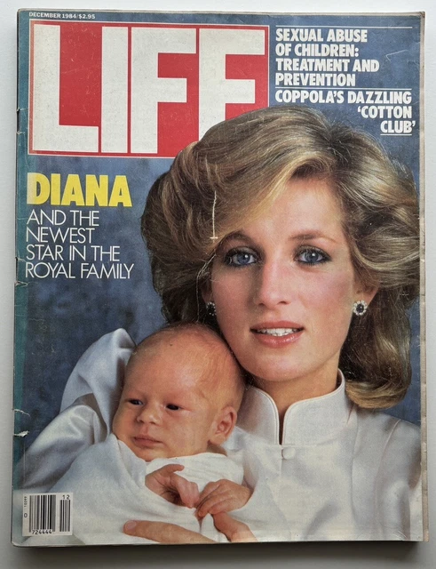 LIFE MAGAZINE DECEMBER 1984 Princess Diana Royal Family, vintage ...