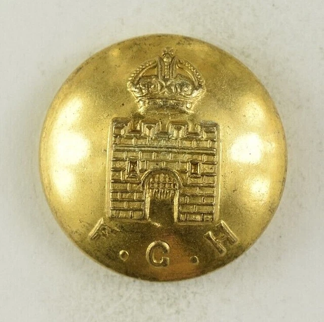 EARLY CANADIAN REGIMENT F.G.H. Uniform Button Original E10AT £17.03 ...