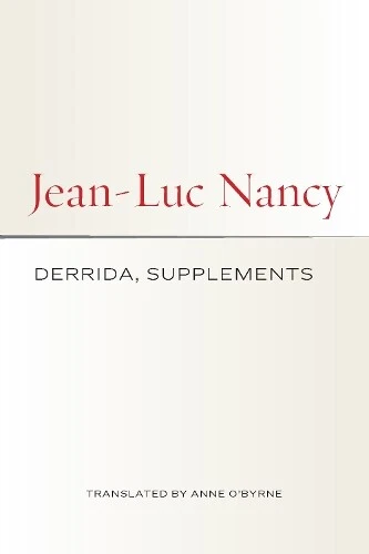 JEAN-LUC NANCY DERRIDA, Supplements (Relié) EUR 151,31 - PicClick FR